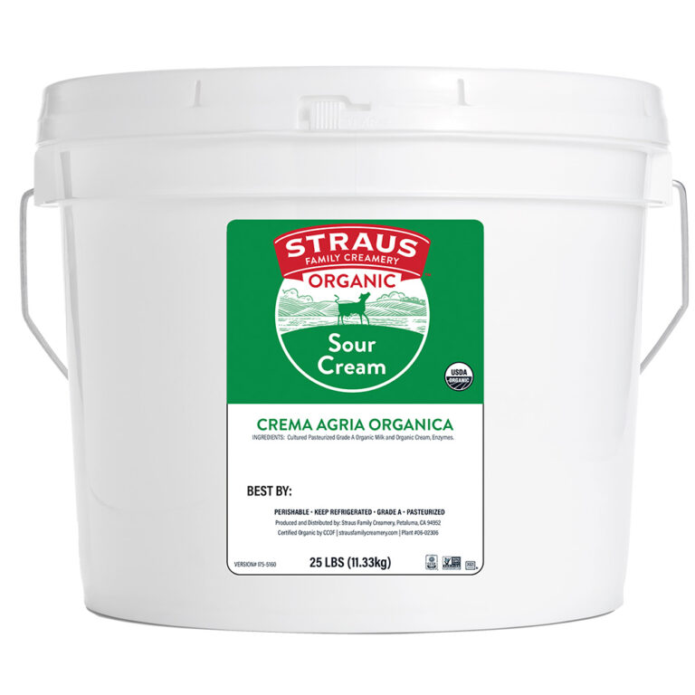 Wholesale Organic Sour Cream - Straus Family Creamery